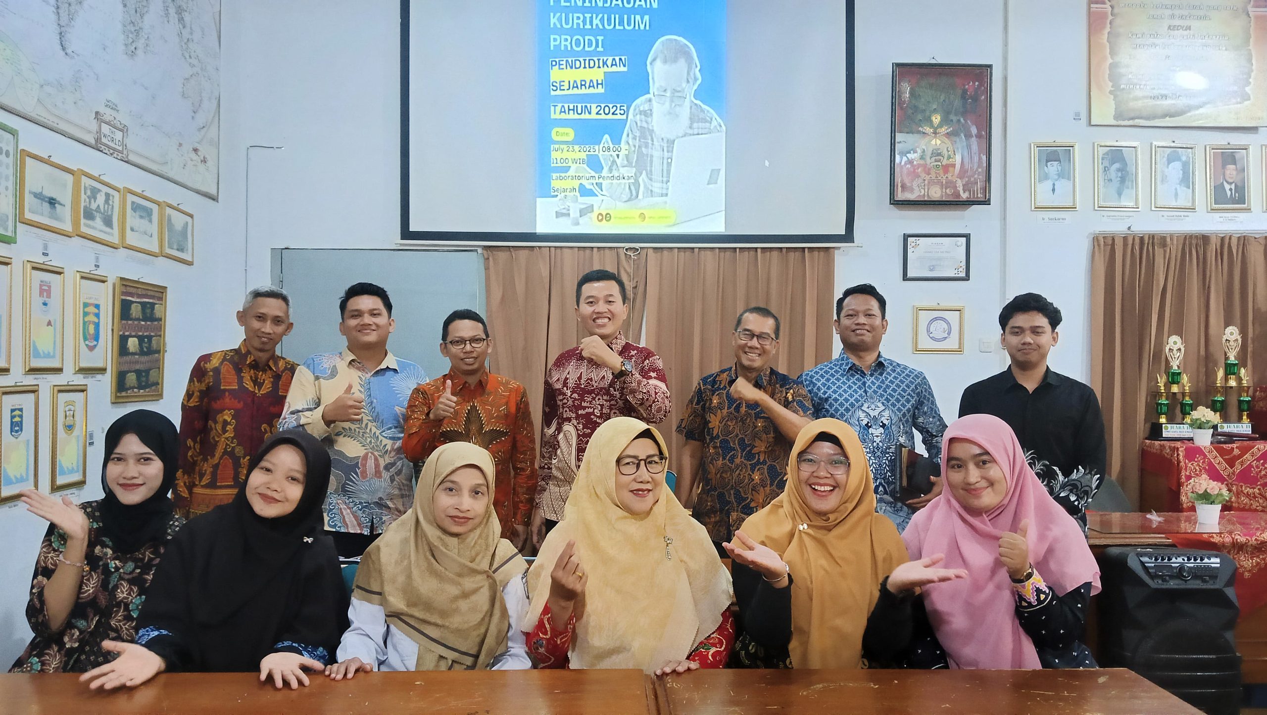FGD Peninjauan Kurikulum Pendidikan Sejarah UM Metro Tahun 2025 ...